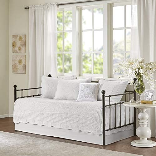 Daybed Cover Set Damask Quilted Cover for Daybeds, All Season, Pre ...