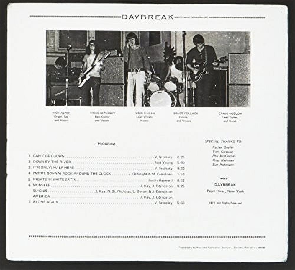 Daybreak - Daybreak - Music & Performance - CD - Walmart.com