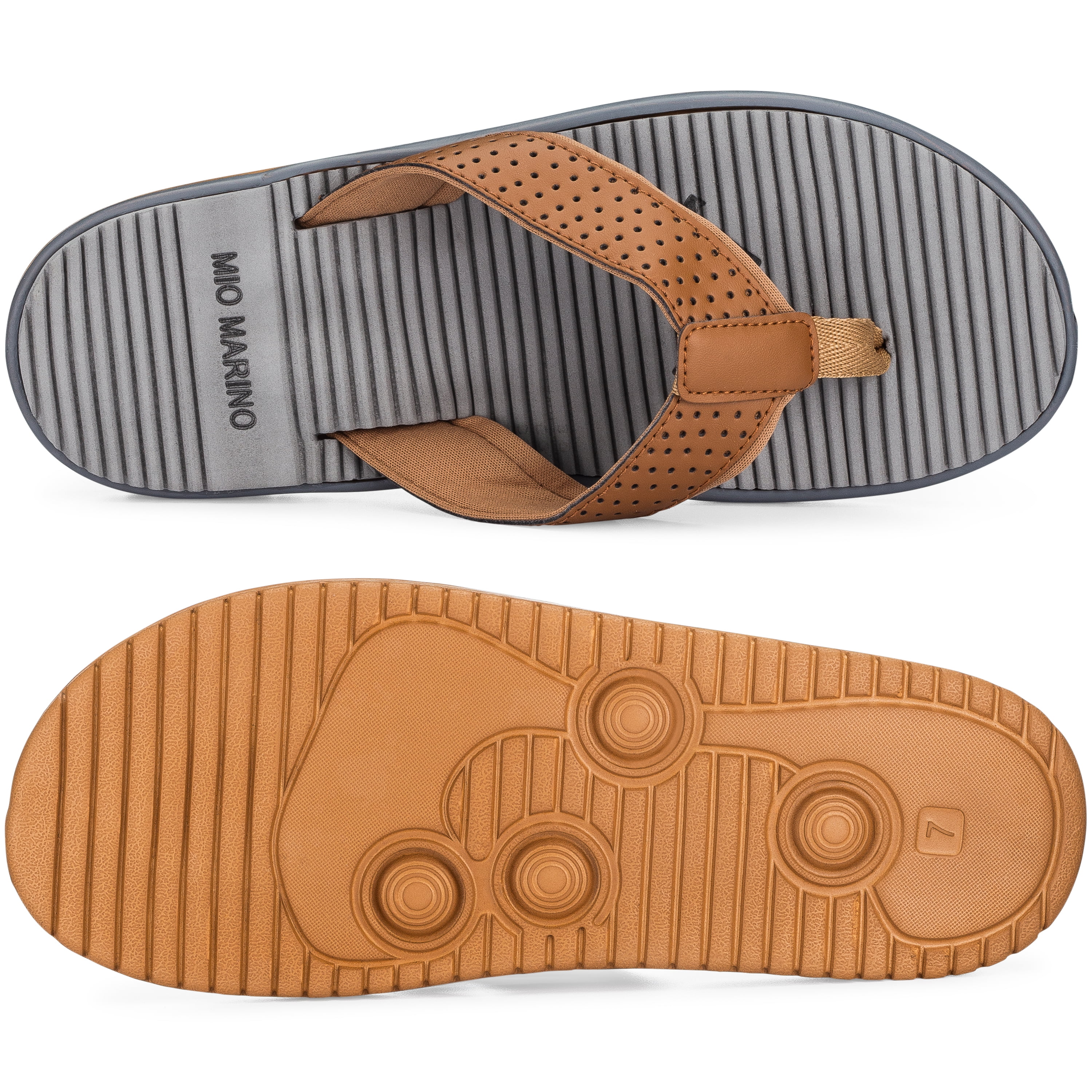 Daybreak Mens Flip Flops with Memory Foam - Walmart.com