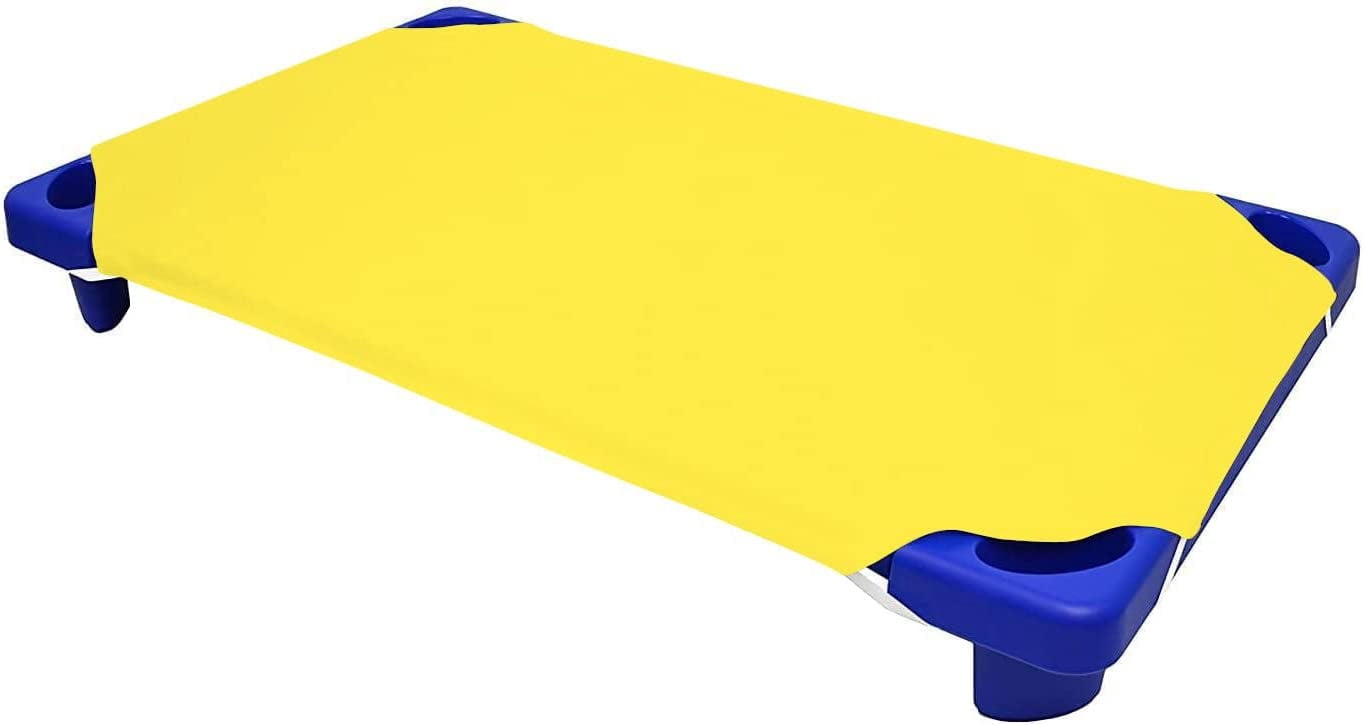 Daycare Cot Sheets -Kids Cot Sheet for Stackable Cots for Preschool ...