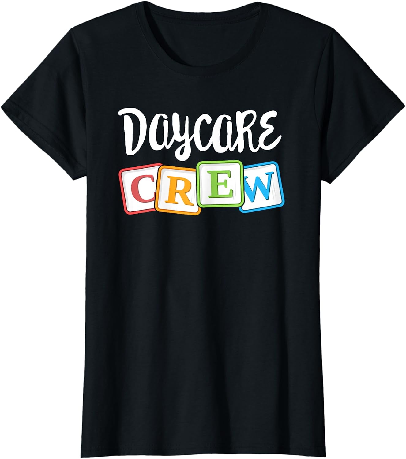 Daycare Crew Childcare Team Squad Provider After School T-Shirt ...