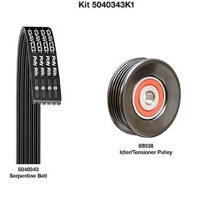 Dayco 5040343K1 - Serpentine Belt Drive Component Kit Fits select: 1995 ...