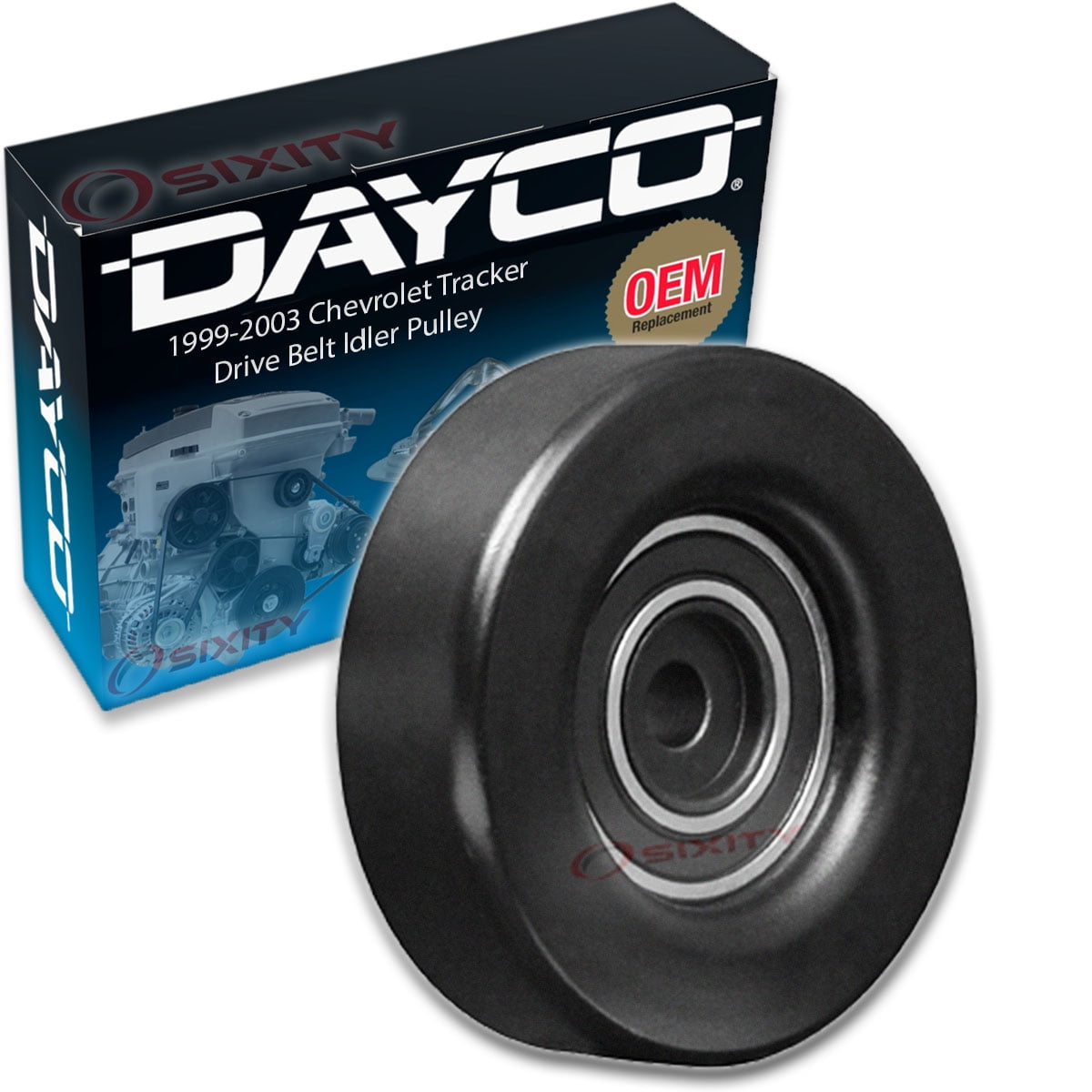 Chevrolet Tracker Accessory Drive Belt Idler Pulley