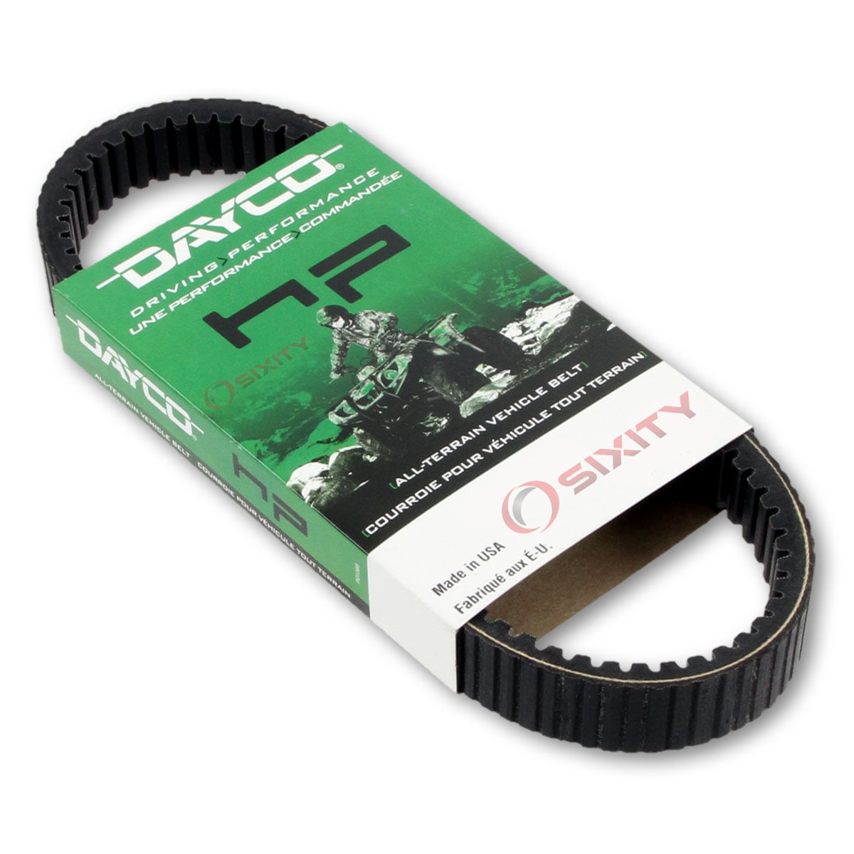 Dayco HP Drive Belt compatible with Arctic Cat 500 4x4 Auto 2000-2009 ...