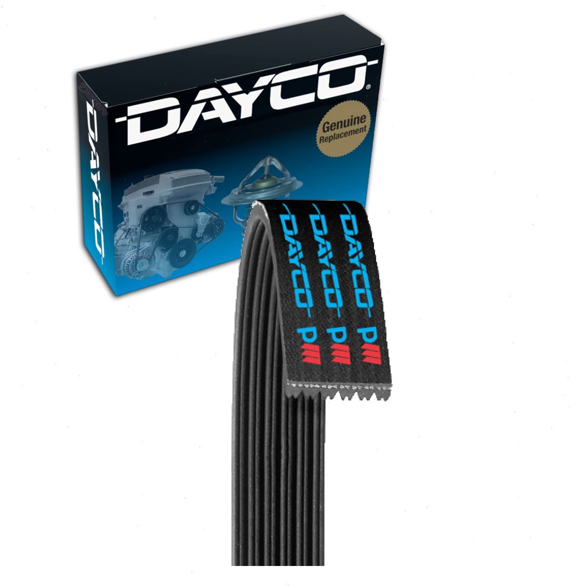 Dayco Main Drive Serpentine Belt compatible with Chrysler Town ...