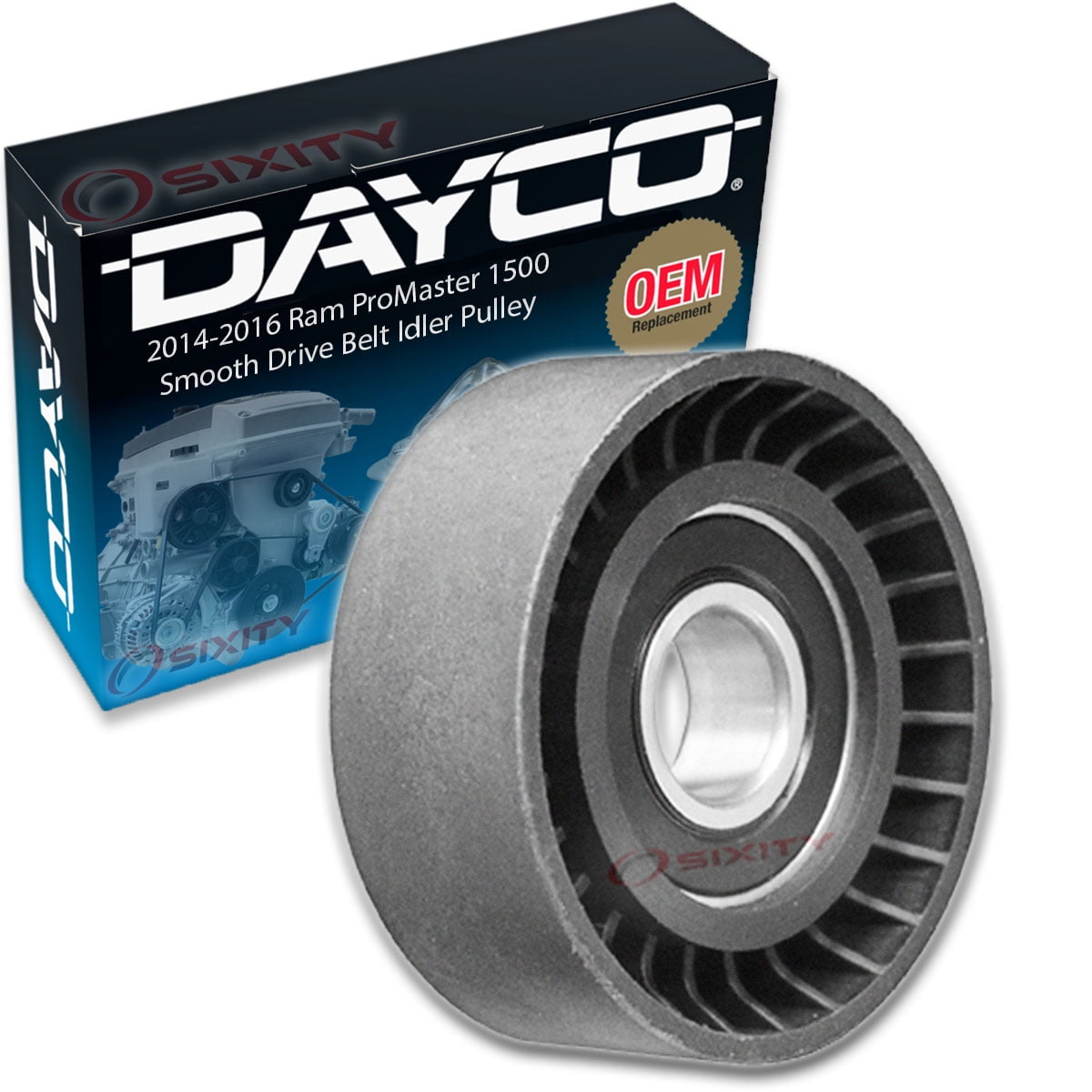 Ram Promaster 1500 Accessory Drive Belt Idler Pulley