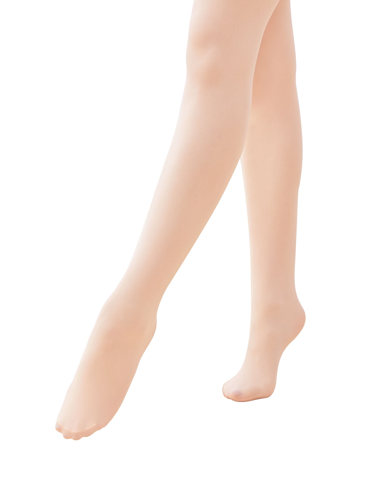 Daydance Ballet Pink Ballet Tights Ultra Soft Opaque Footed Dance ...