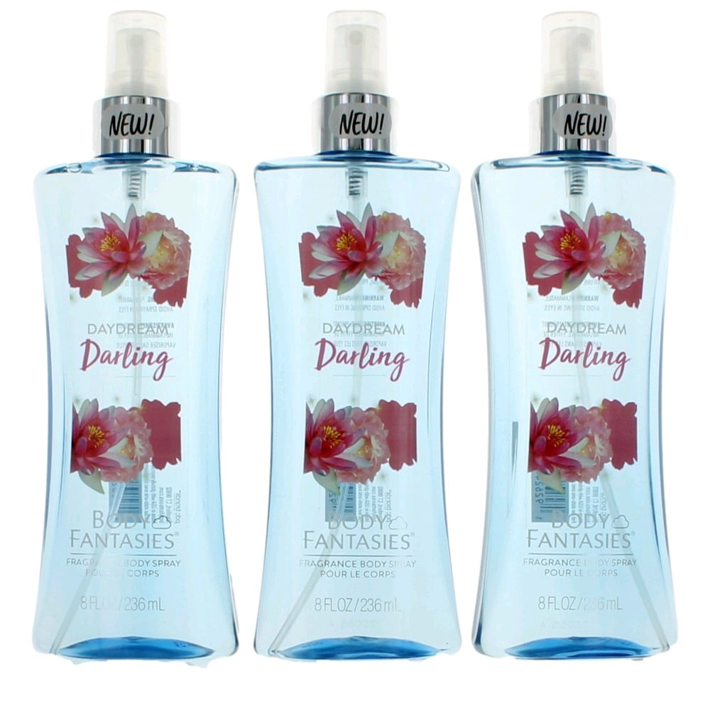 Daydream Darling by Body Fantasies, 3 Pack 8oz Fragrance Body Spray ...