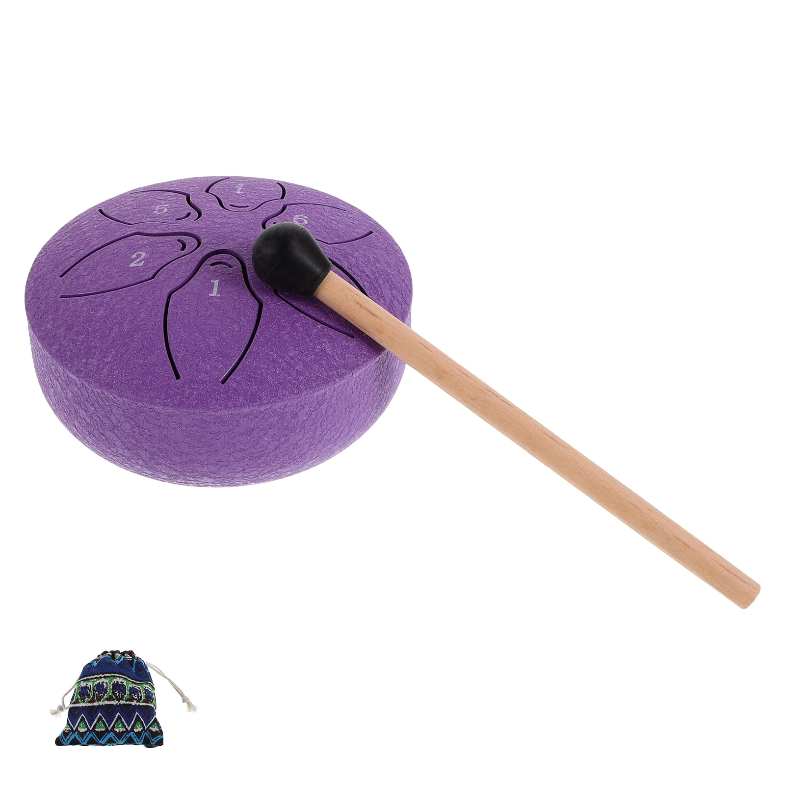 Dayesque 1 Set Children'S Mini Handpan Drum 6 Notes Tongue Drum ...