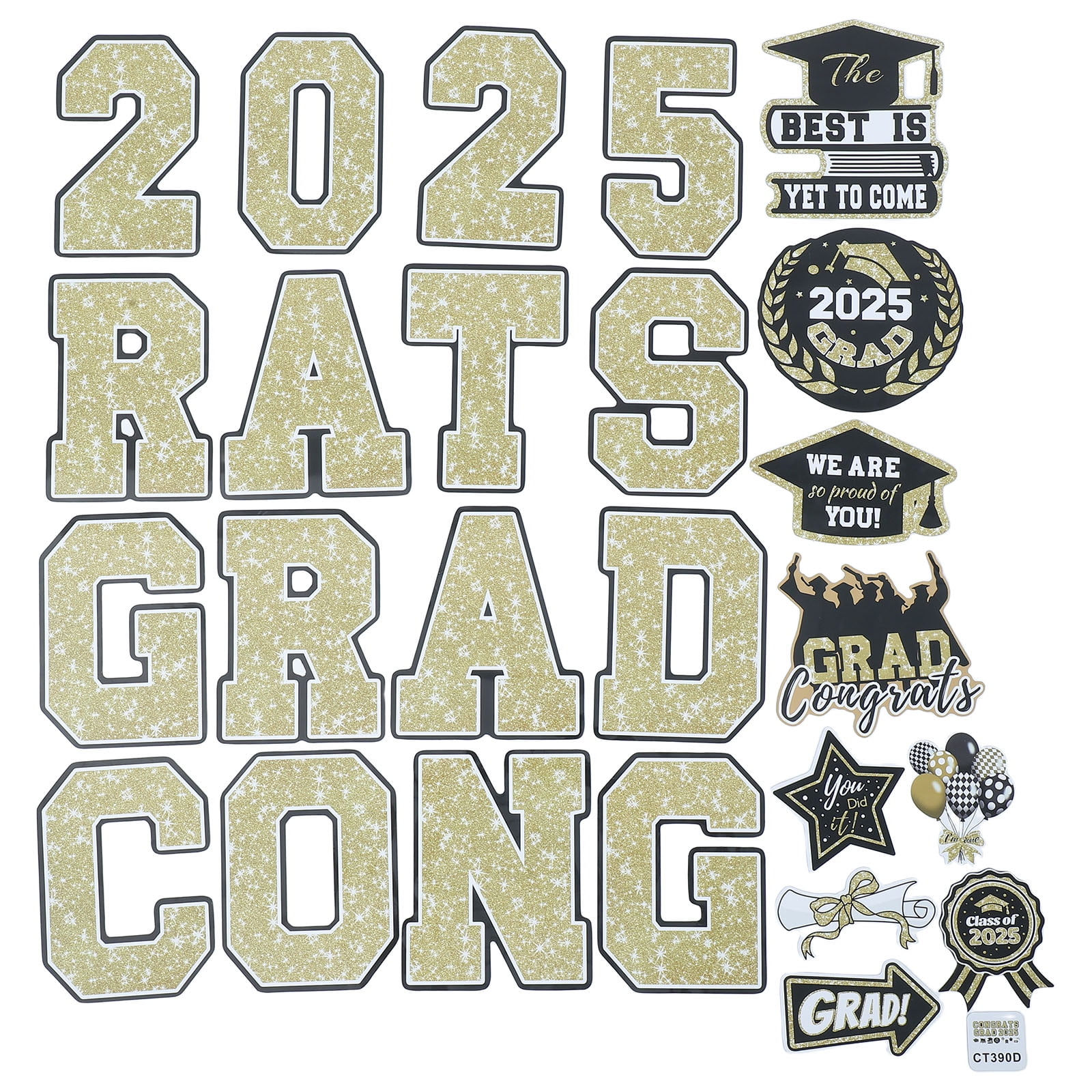 Dayesque 1 Set Congrats Grad Magnets for Graduation Events and Car ...