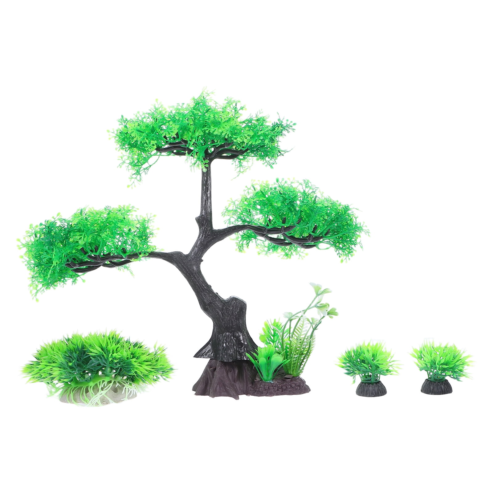 Dayesque 1 Set Decorative Fake Aquatic Plants Realistic Aquarium Plants ...