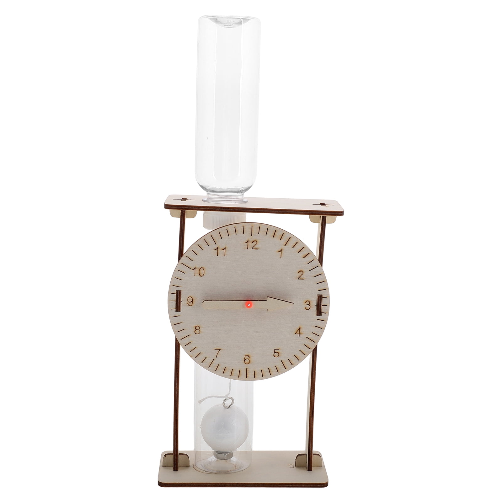 WEUVEB Wooden and Plastic DIY Water Clock Set for Kids Experiment ...