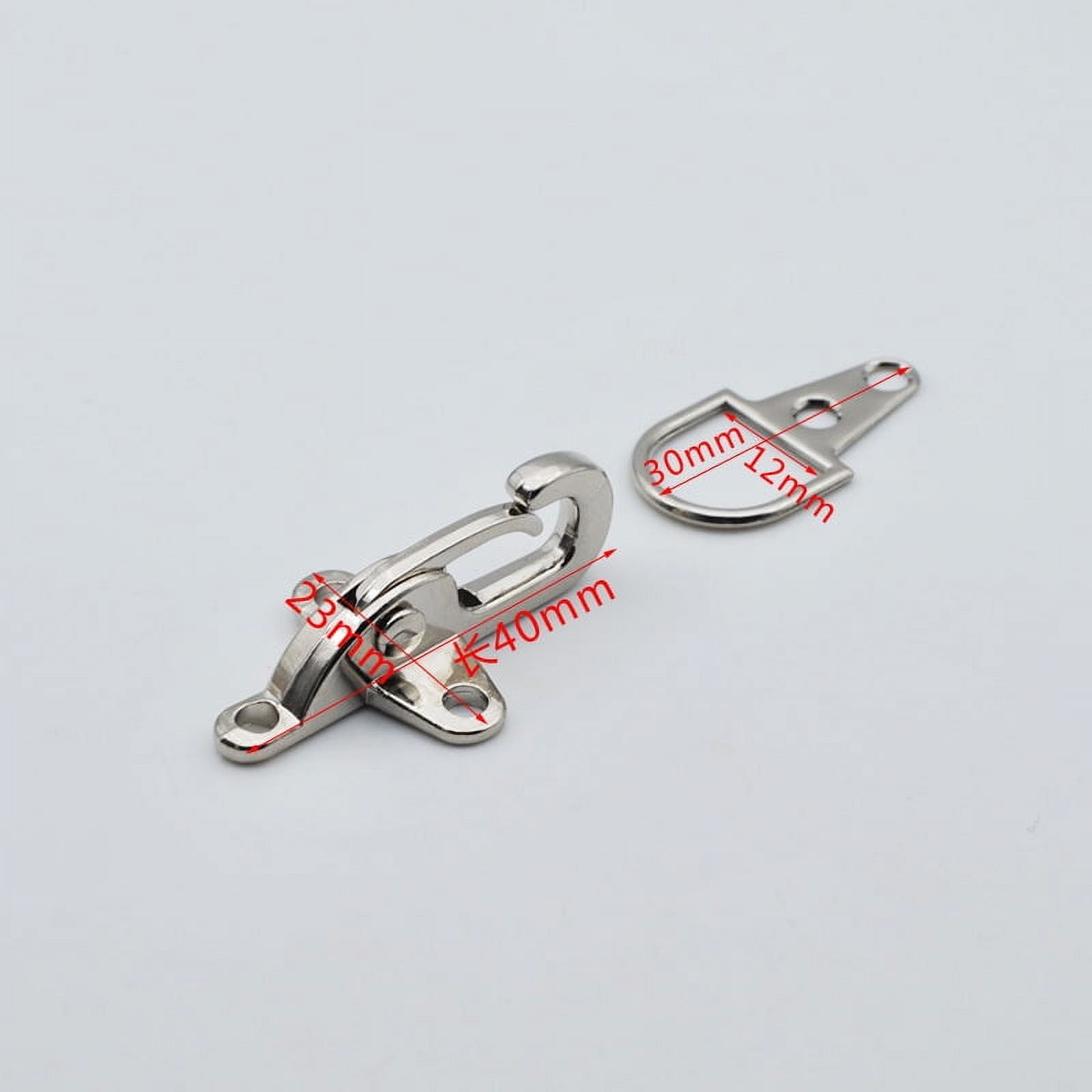 WEUVEB Clothing Accessories Silver Zinc Alloy Toggle Buckle for ...