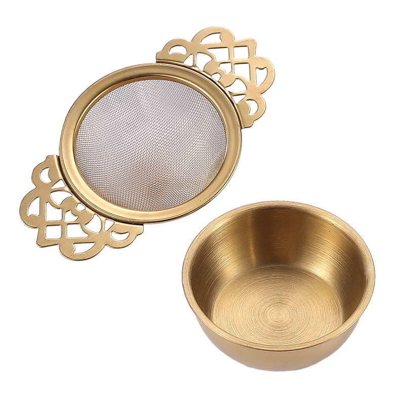 Dayesque 1 Set Of Portable Metal Tea Strainer Loose Leaf Tea Infuser ...