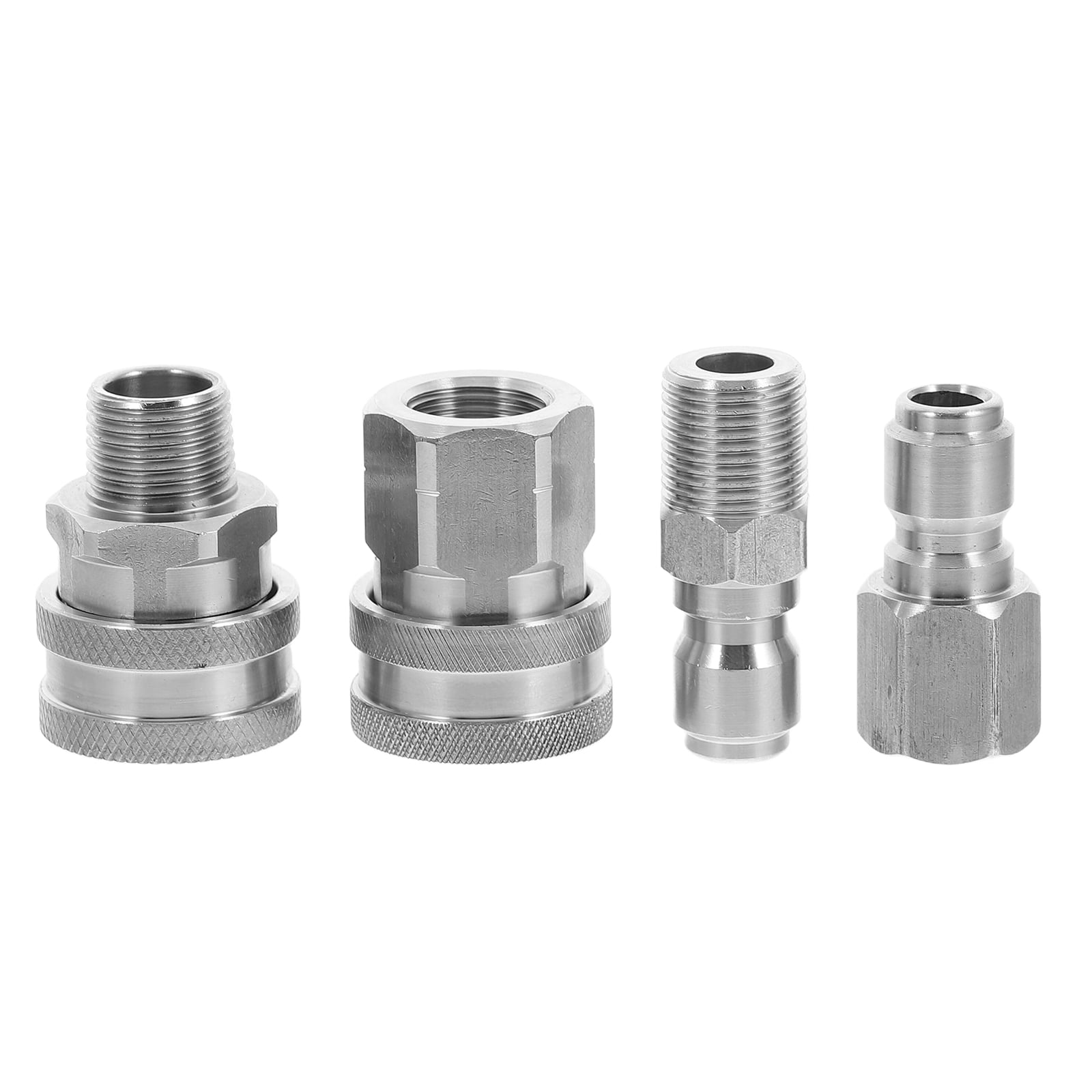 Dayesque 1 Set Pressure Washer Quick Connect Adapter Set Stainless ...