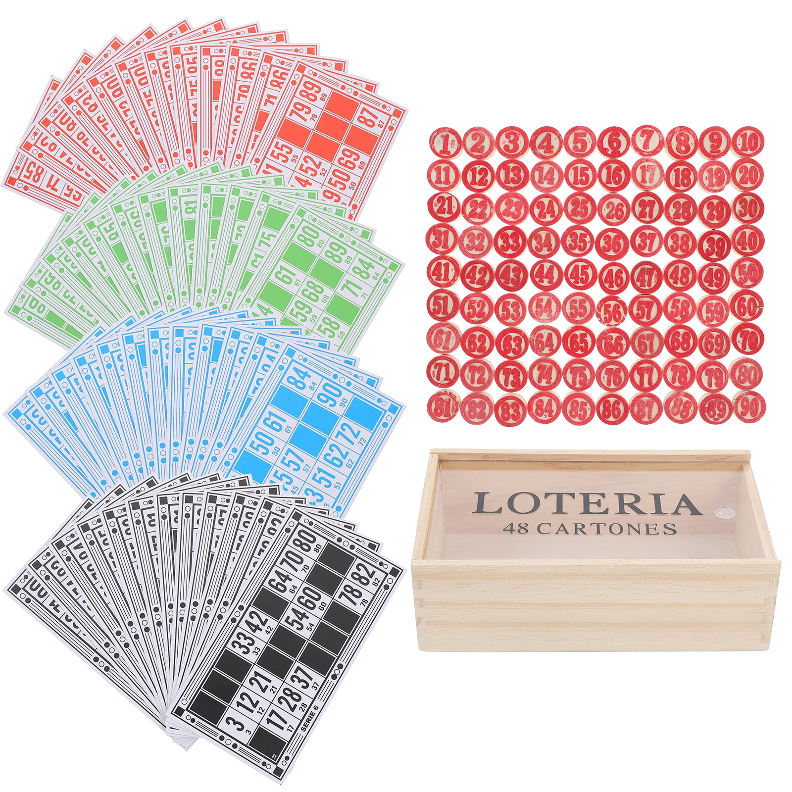 Dayesque 1 Set Of Russian Bingo Number Chess Game For Family Parties ...