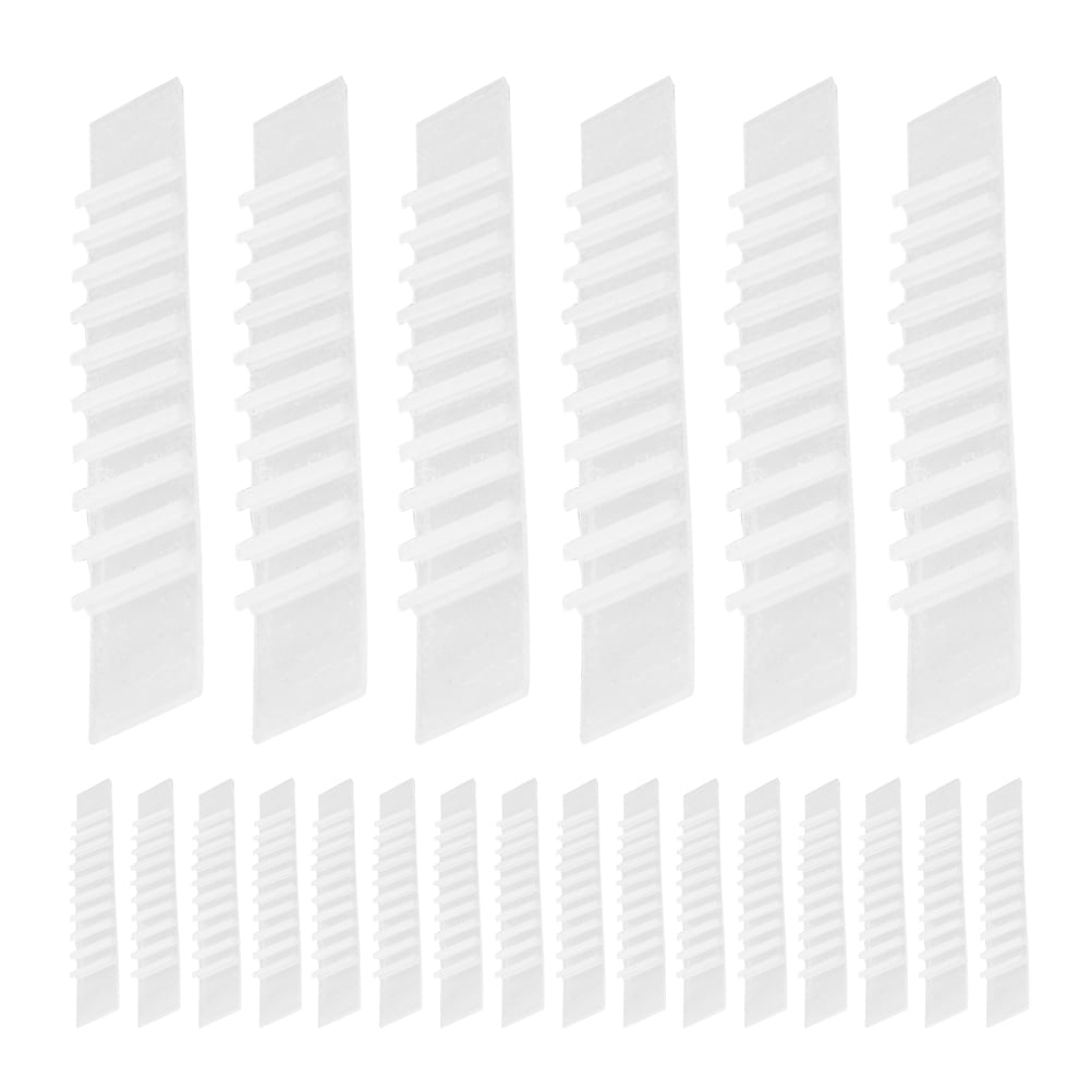 Dayesque 100 Pcs Anti-Slip Silicone Hanger Strips For Clothing Hangers ...