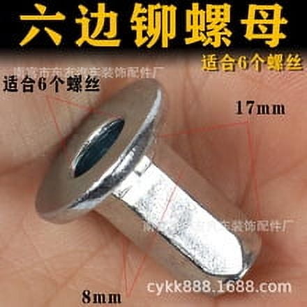 Dayesque 100pcs Car Bumper Retainer Clips Rivet Nuts License Plate ...