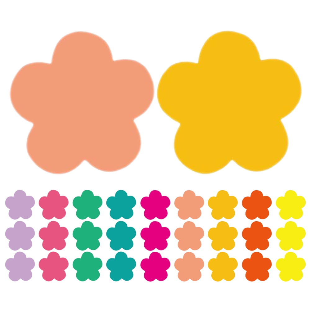 Dayesque 108pcs Large Flower Cutouts For Classroom Bulletin Boards Diy ...