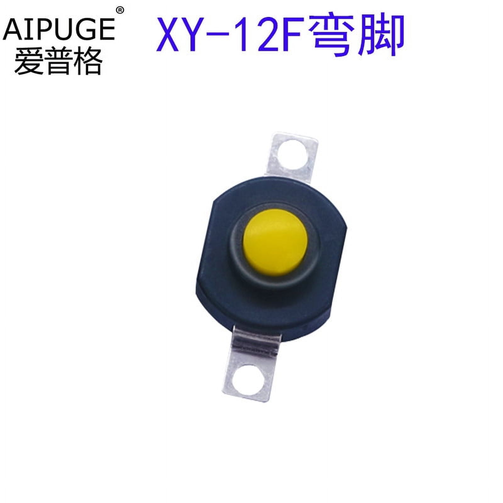 Dayesque 10Pcs Small Push Button Switch Self-Locking Micro Latching On/Off Replacement for ...