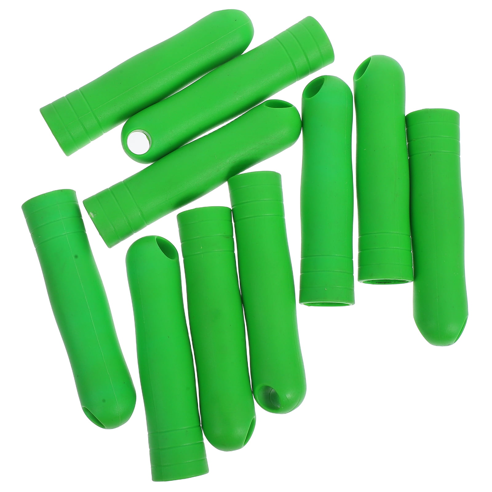 WEUVEB Commercial Mop Handle Replacement Tips, Plastic Light Green ...