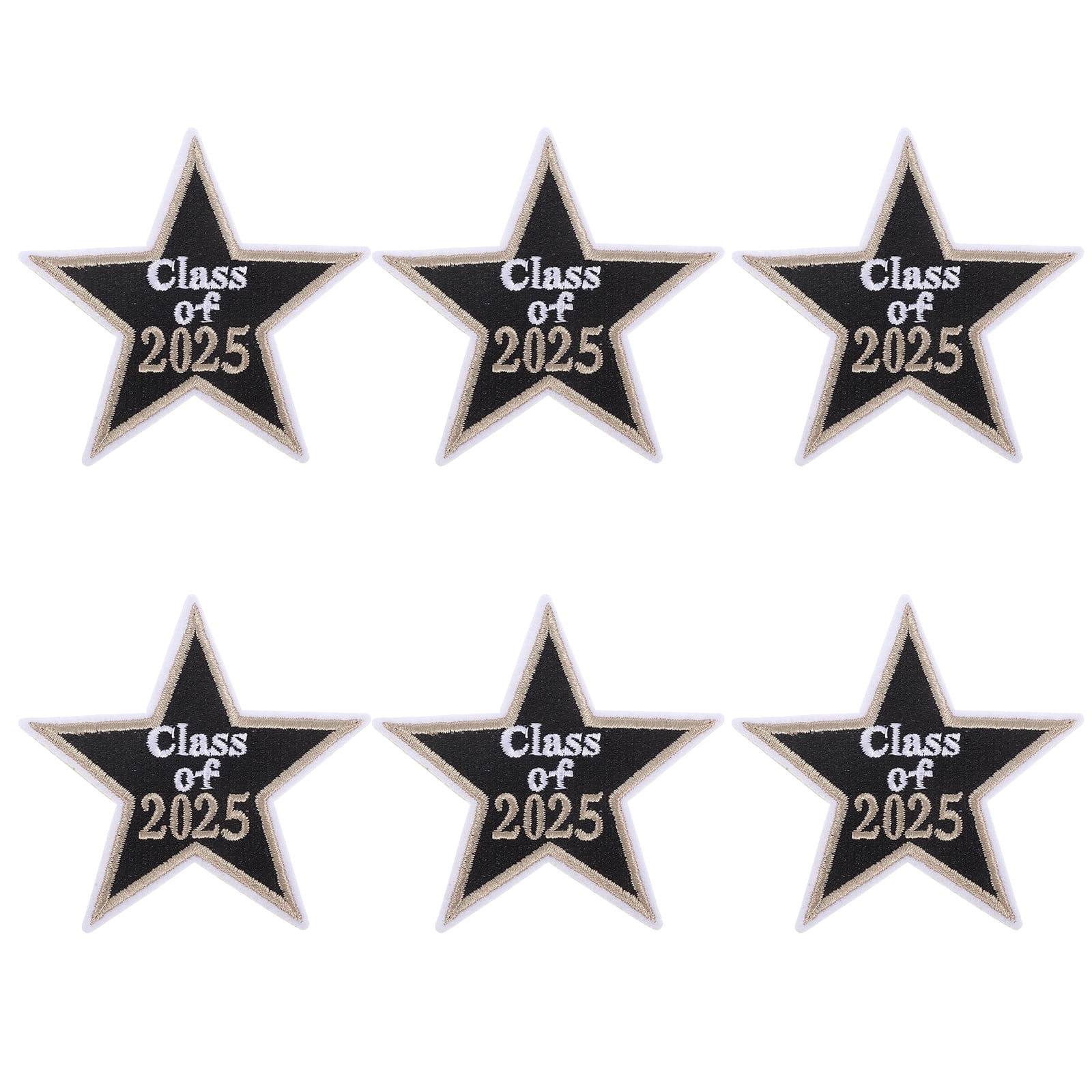 Dayesque 10pcs Diy Iron On Graduation Patches Class Of 2025 Embroidered ...