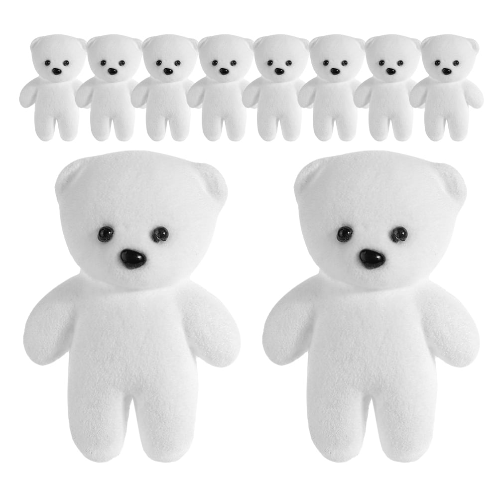 Dayesque 10pcs Mini Bear Plush Toy For Diy Flower Arrangements And Baby ...