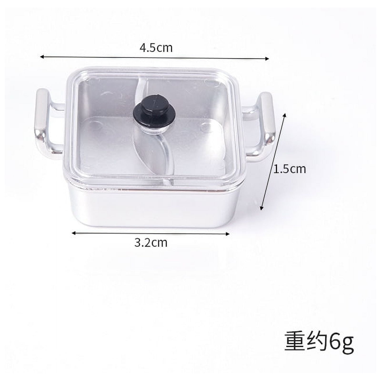 Dayesque 10pcs Mini Cooking Toy Set Simulation Hot Pot For Kids ...