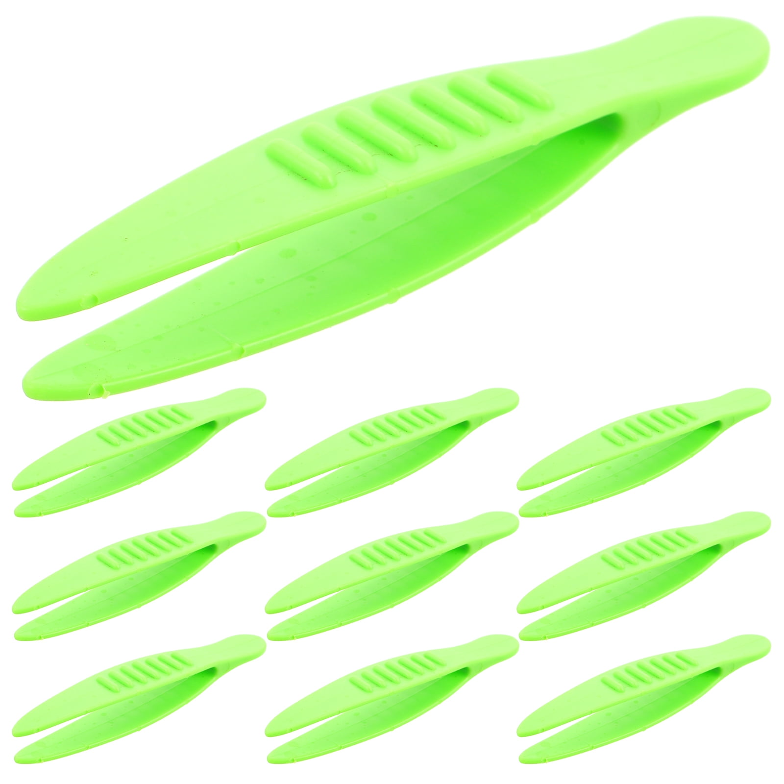 Dayesque 10pcs Mini Plastic Tweezers For Children'S Handicraft Safety ...
