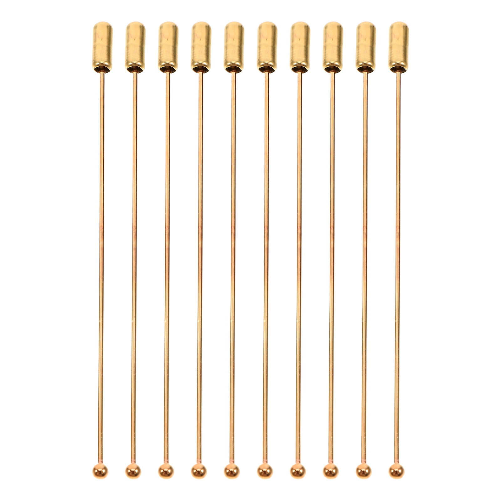 Dayesque 10pcs Stainless Steel Brooch Stick Pins Metal Lapel Pin with ...