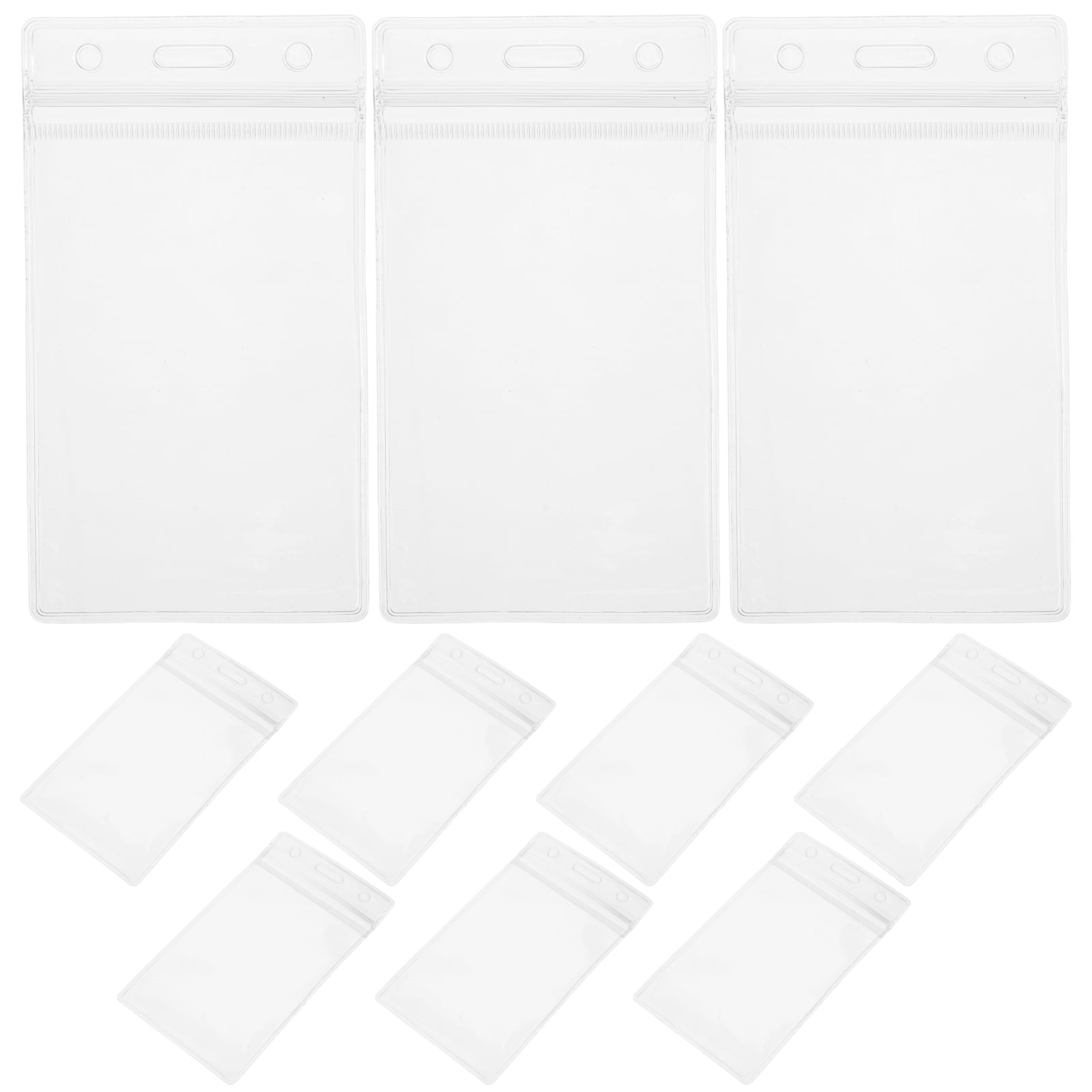 Dayesque 10pcs Student Id Card Sleeve Card Sleeves Badge Holder Sleeve ...