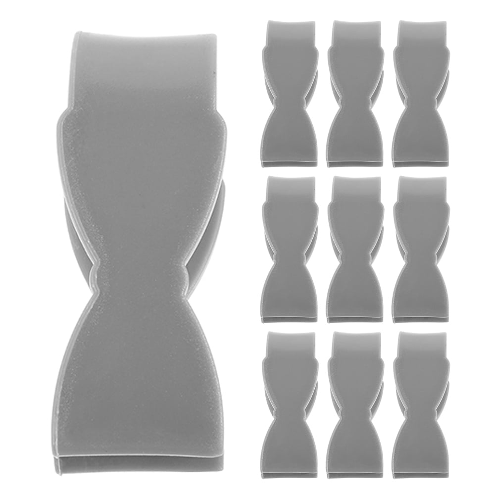 WEUVEB Kitchen Towel Clips Plastic Grey for Cable Multipurpose Towel ...