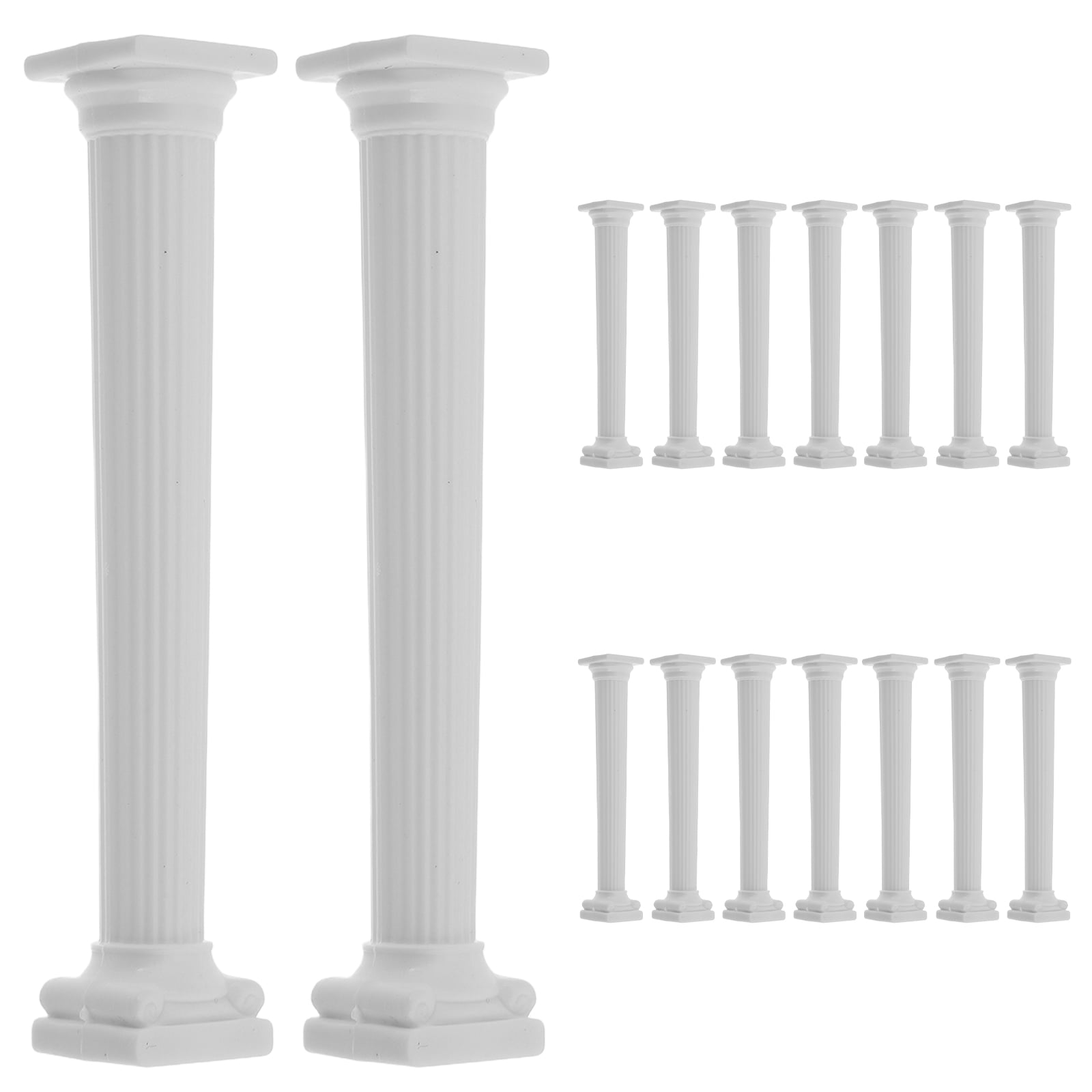 Dayesque 16pcs Mini Roman Pillars for DIY Sand Table Roman Column Decor ...