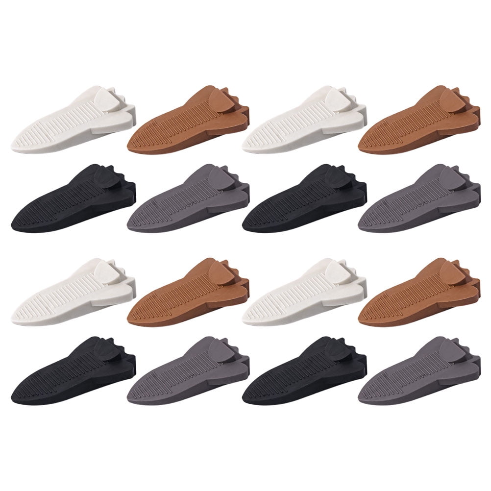 WEUVEB security door stopper Rocket Shaped Door Stopper TPR 16pcs ...
