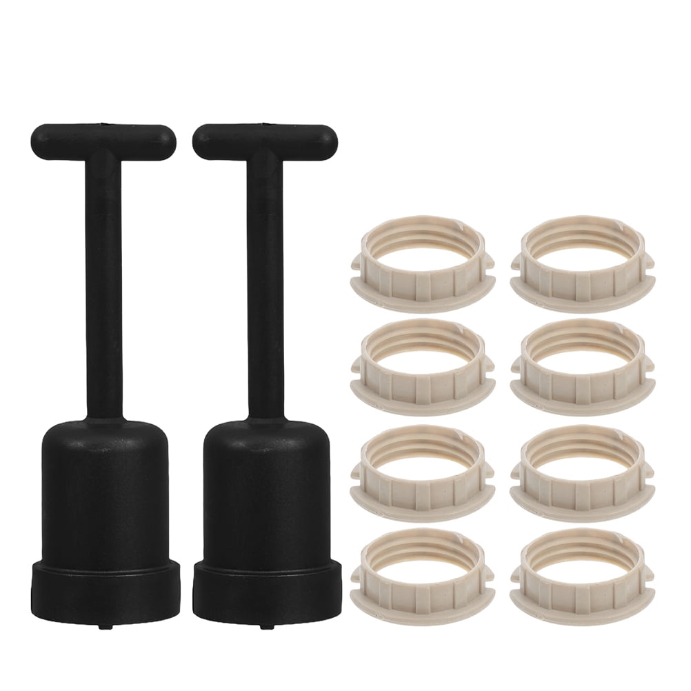 Dayesque 2 Sets G9 Lamp Shade Adapter Kit Plastic Ring Replacement Lamp ...