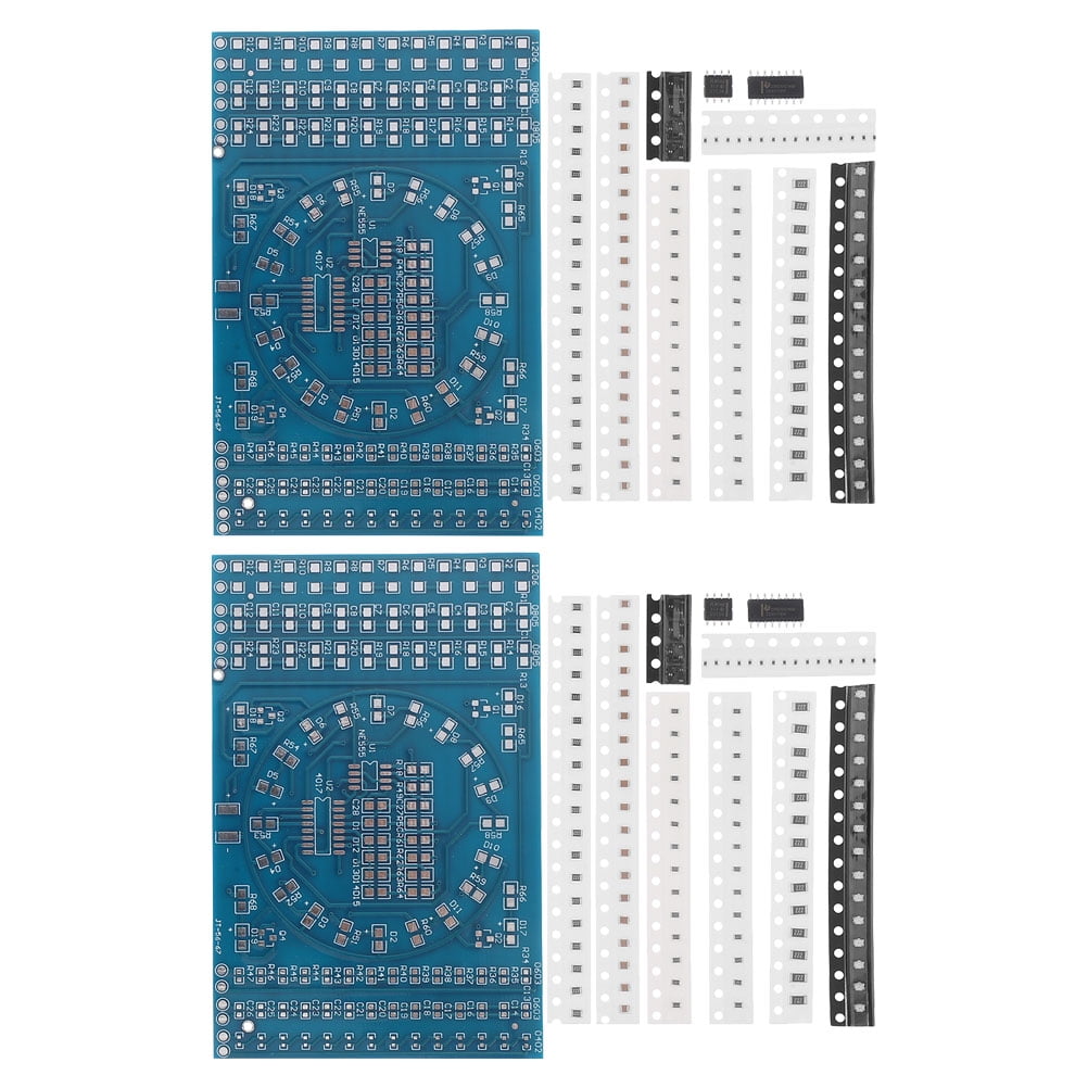 Dayesque 2 Sets Soldering Board Kit SMD Practice Component Soldering ...