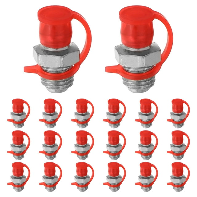 Dayesque 20 Sets Grease Zerk Kit For Replacing Grease Fitting Parts ...