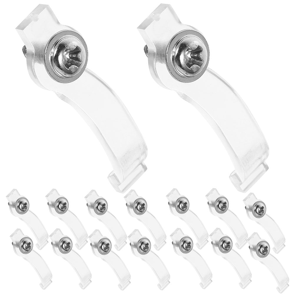 Dayesque 200pcs Led Strip Mounting Brackets Light Clips Indoor Mounting ...