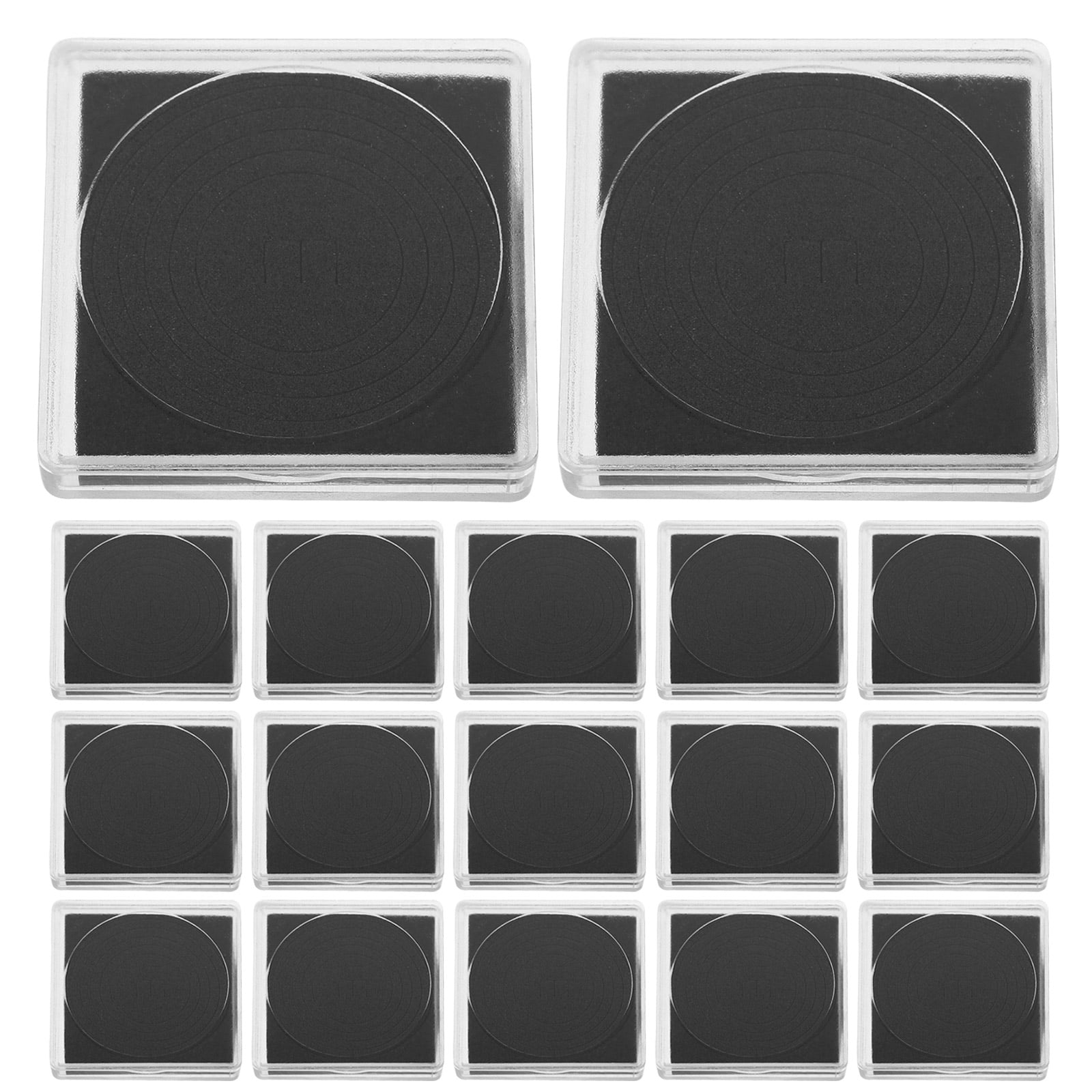 WEUVEB Clear Protection Case for Coins Material Versatile Design 20Pcs ...