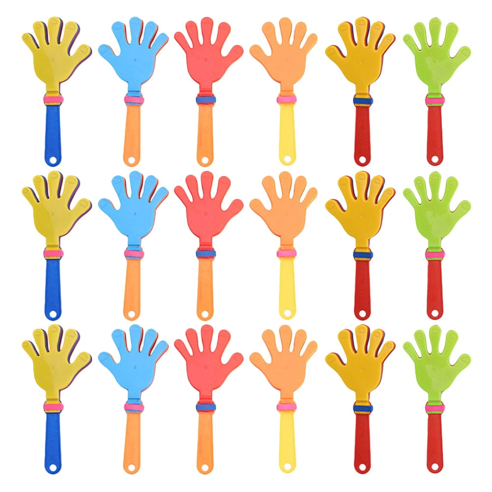 Dayesque 24pcs Hand Clappers Noisemakers Colorful Plastic Toy Party ...