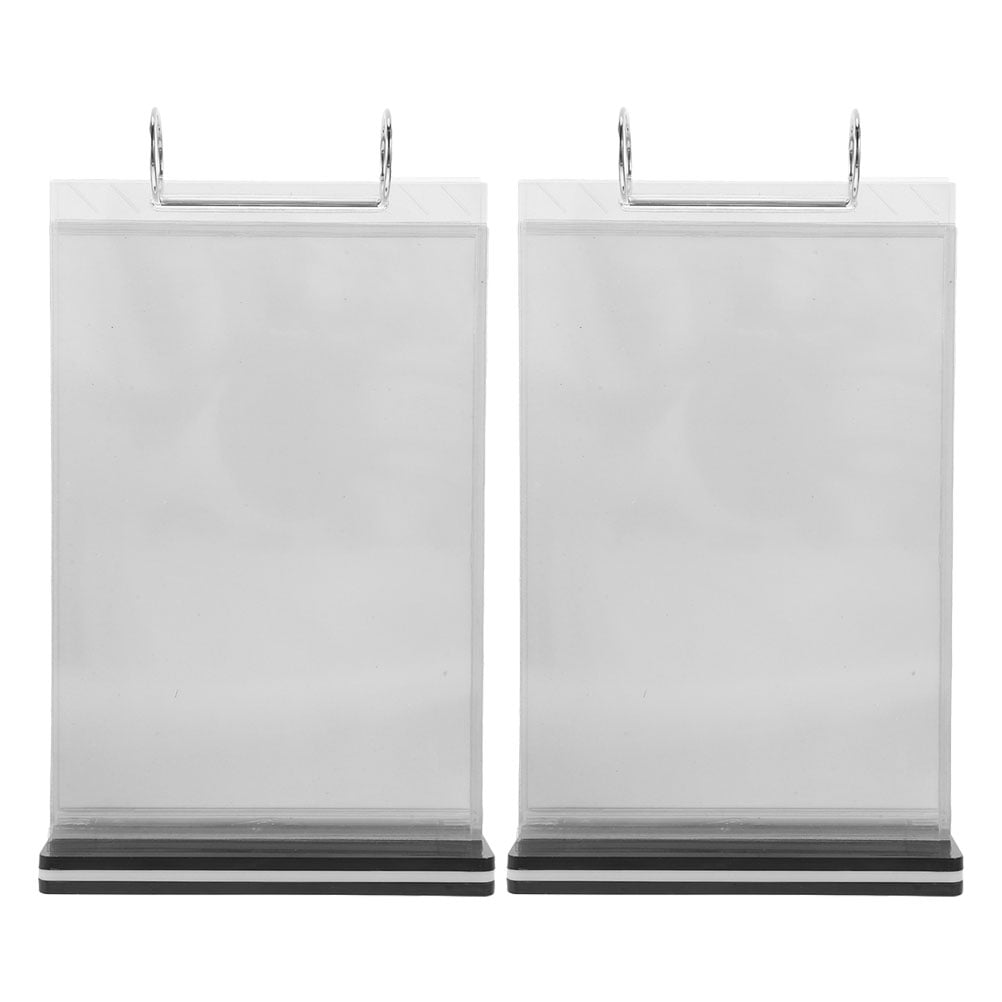 Dayesque 2Pcs Acrylic Menu Stand for Tabletop Use in Restaurants and ...