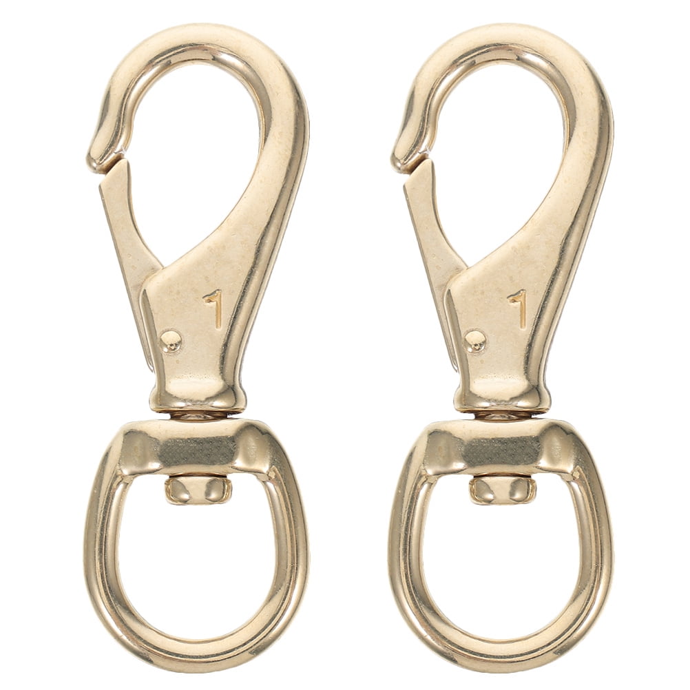 Dayesque 2Pcs Heavy Duty Brass Swivel Hook Clip For Large Dog Harnesses ...