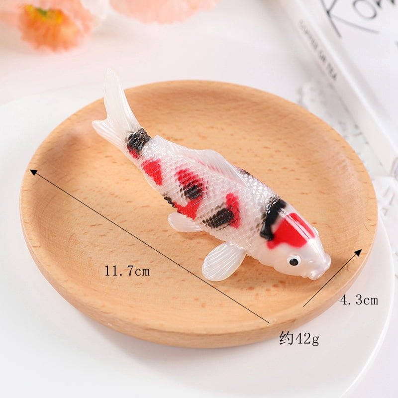 Dayesque 2pcs Artificial Aquarium Simulation Goldfish Fake Fish ...