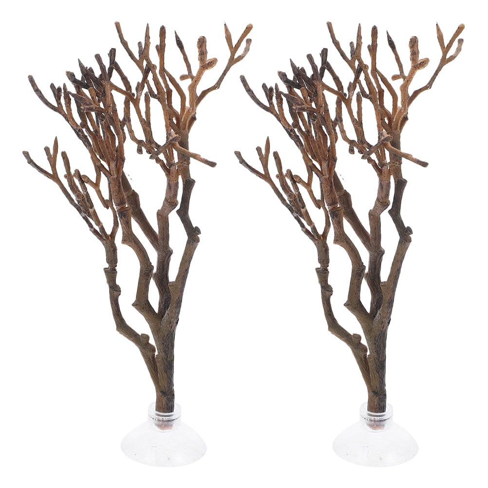 Dayesque 2pcs Fish Tank Ornament Suitable For Aquariums And Reptile ...