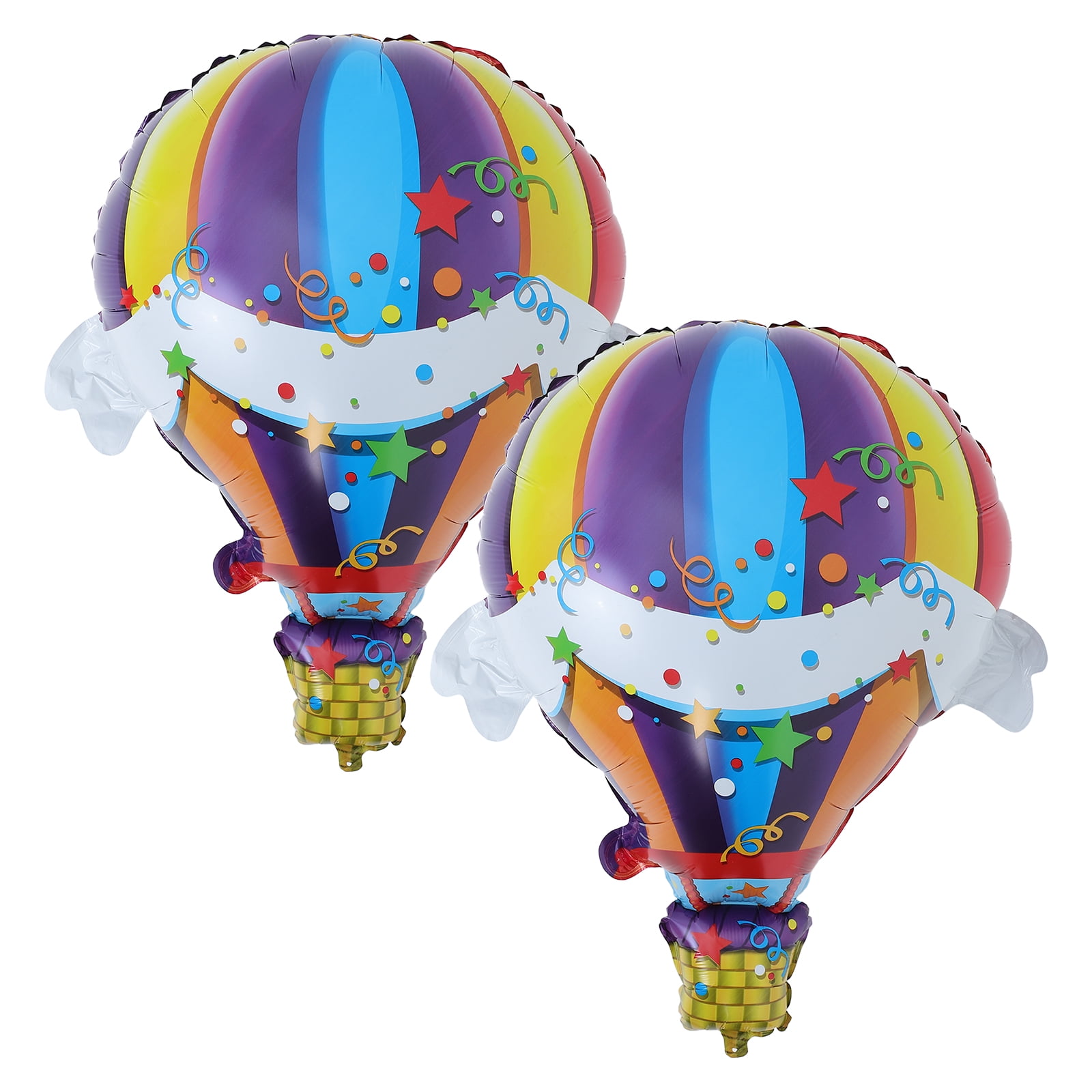 Dayesque 2pcs Hot Air Balloon Aluminum Film Balloon Party Supplies For ...