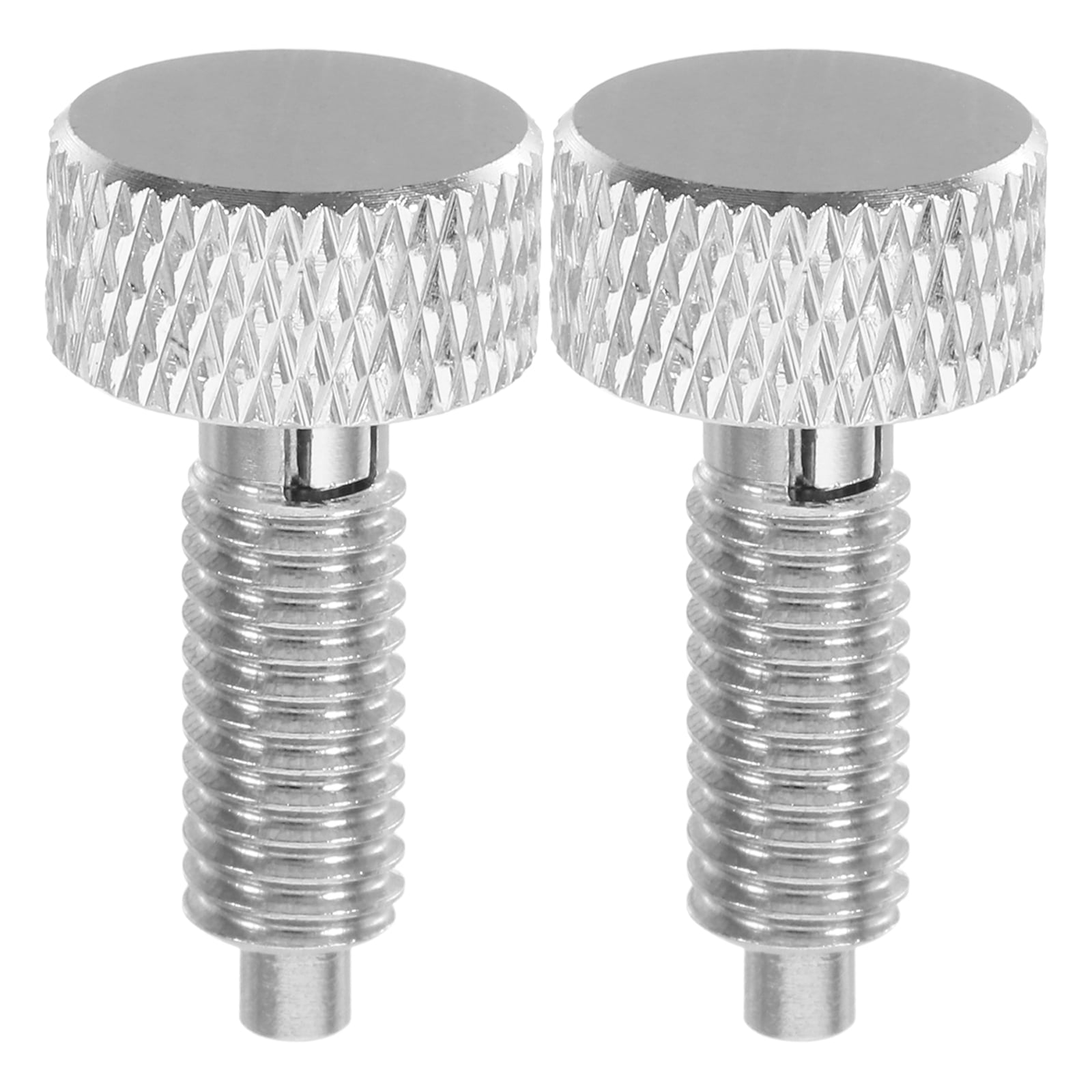 Dayesque 2pcs Knurled Handle Spring Plunger Stainless Steel Quick ...
