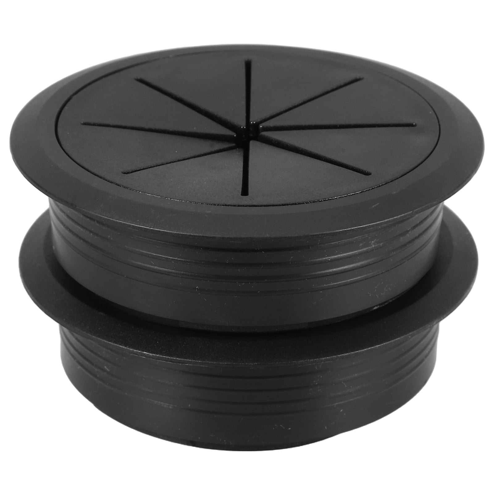 Dayesque 2pcs Office Desk Wire Grommets For Cable Management Black ...