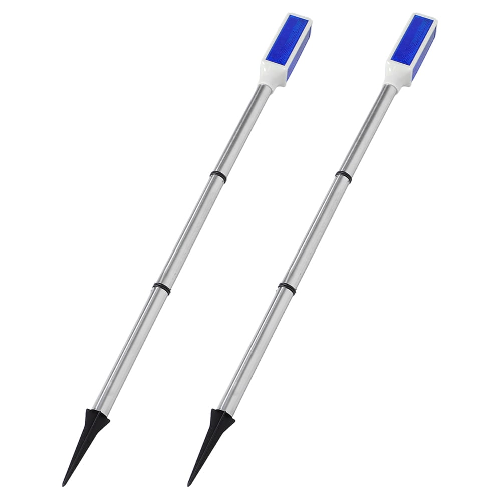 Dayesque 2pcs Solar Powered Pathway Lights For Driveways And Roads ...