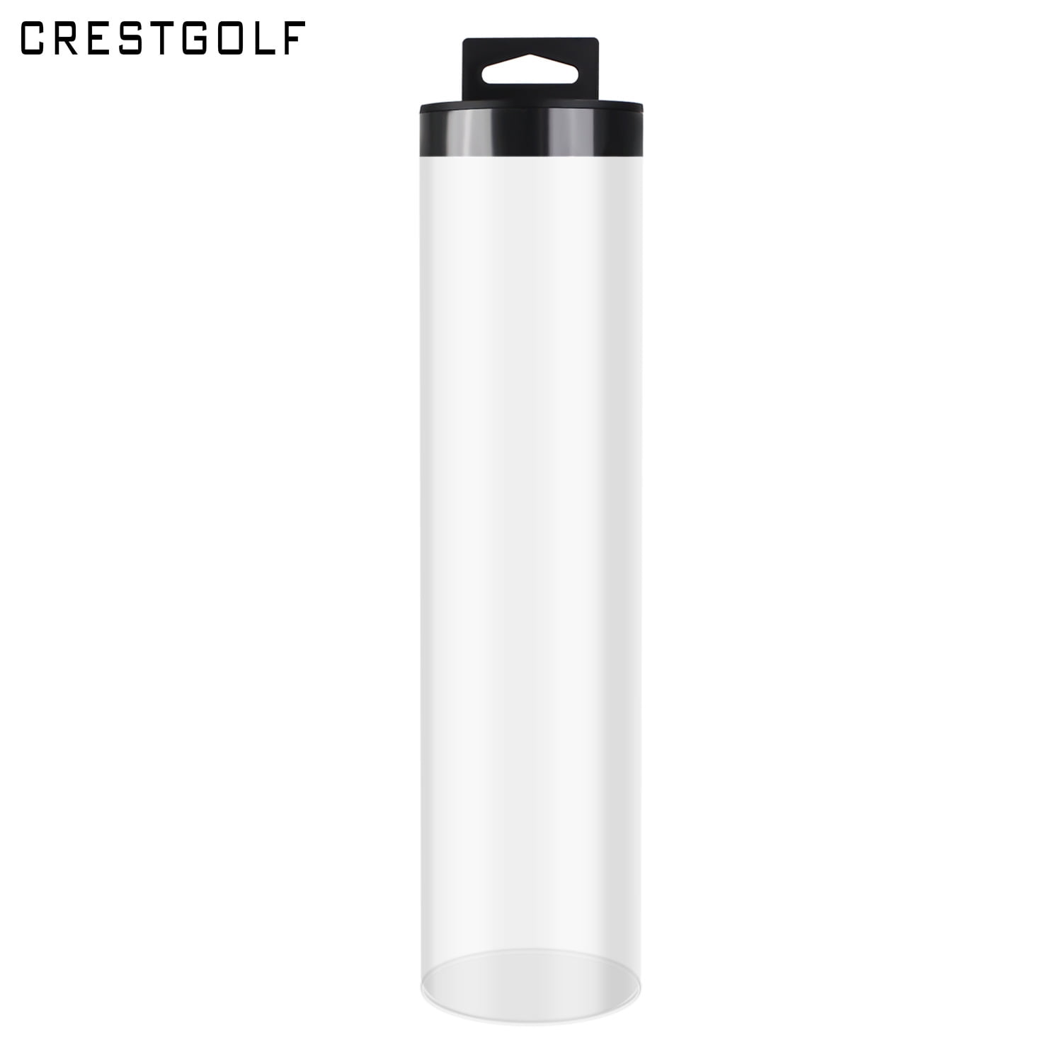 Dayesque 2pcs Sports Holder Box Clear Tube Container with Caps for ...