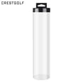 Dayesque 2pcs Sports Holder Box Clear Tube Container with Caps for ...